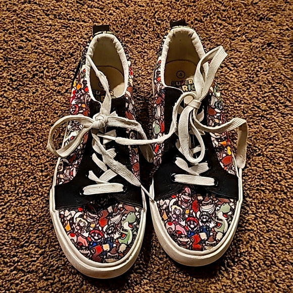 Nintendo | Shoes | Super Mario Brothers Sneakers | Poshmark